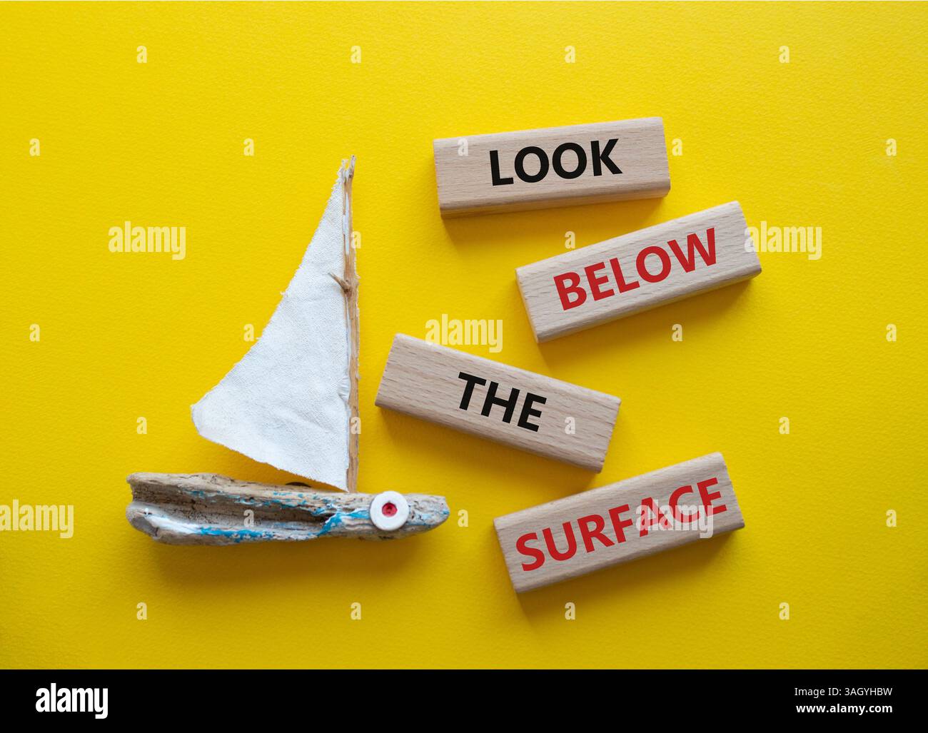 Look below the surface symbol. Concept word Look below the surface on ...