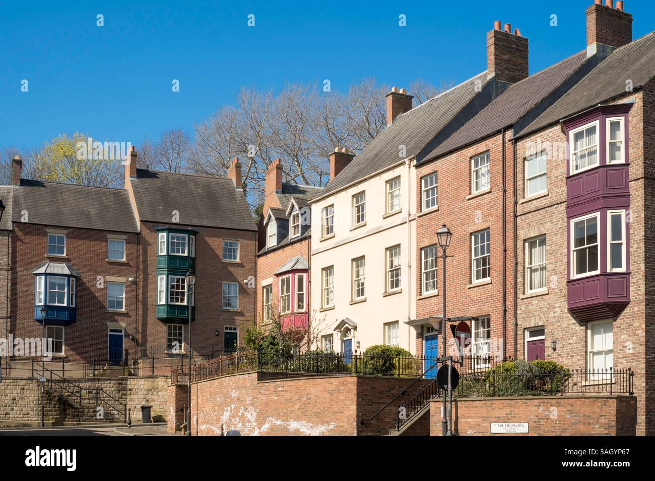 Replica georgian townhouse hi-res stock photography and images - Alamy