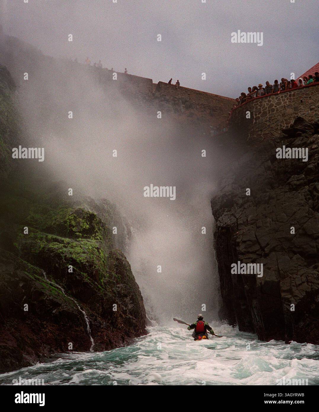La Bufadora is the second largest blowhole in the world, and can shoot ...