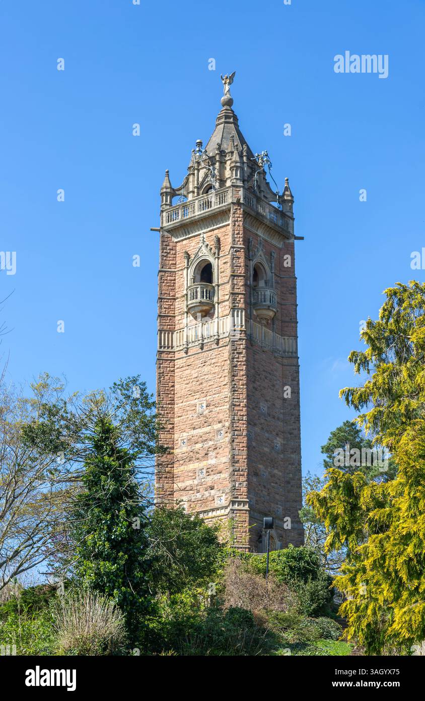 Cabot Tower, city of Bristol, England, UK built 1897 on 400th ...