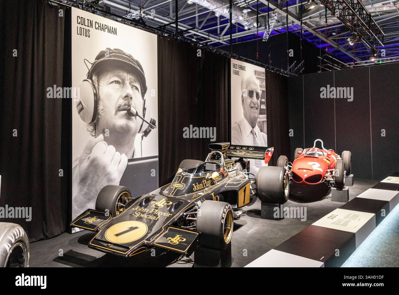 Colin Chapman Team Owner Lotus At The Formula One Exhibition The Excel ...