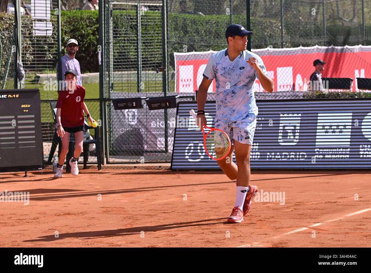 Madrid, Madrid, Spain. 9th Apr, 2025. PAVEL KOTOV (RUS) playing the ...