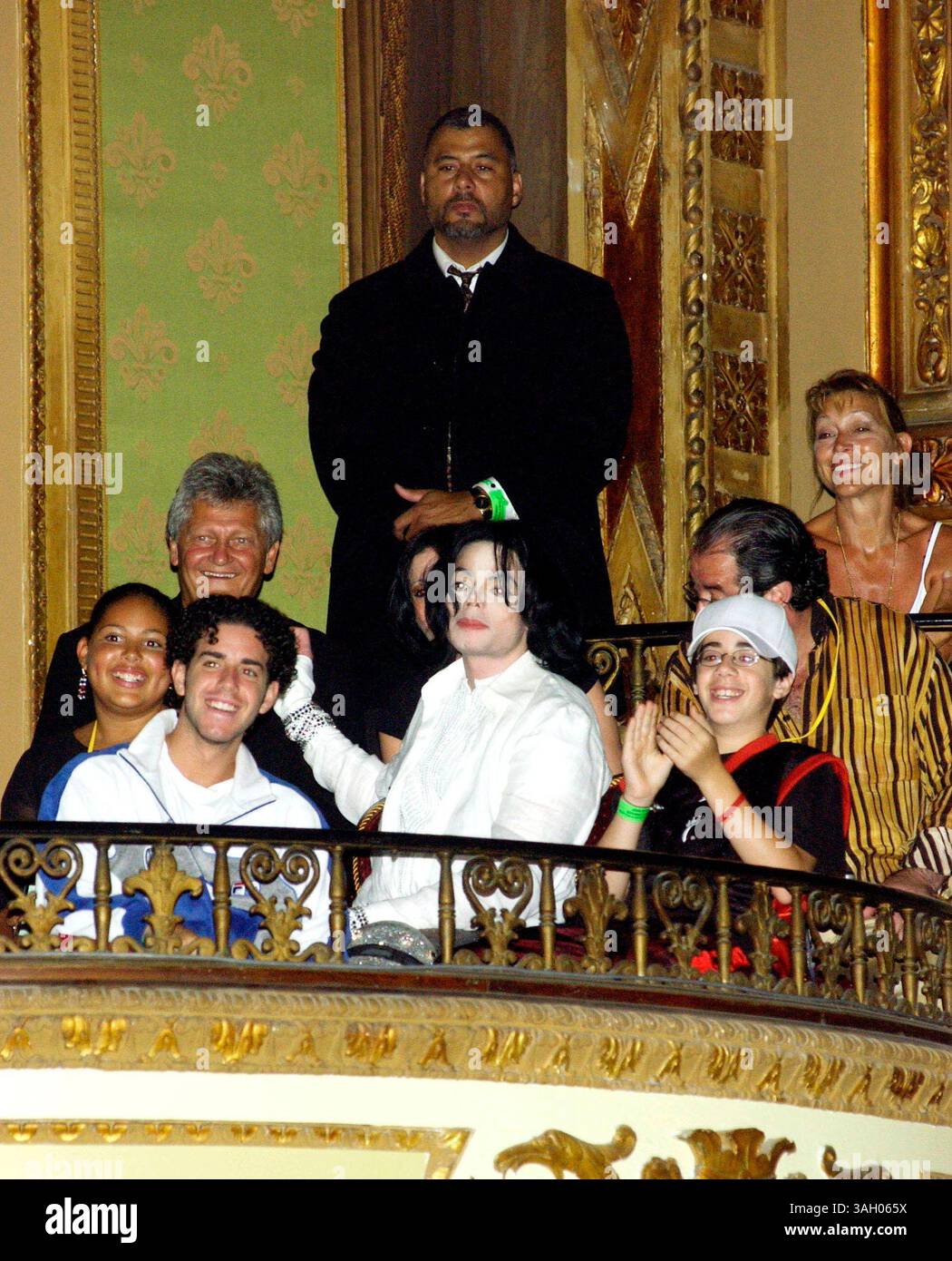 K43577VG.MICHAEL JACKSON'S BIRTHDAY PARTY HELD AT THE ORPHEUM THEATRE ...