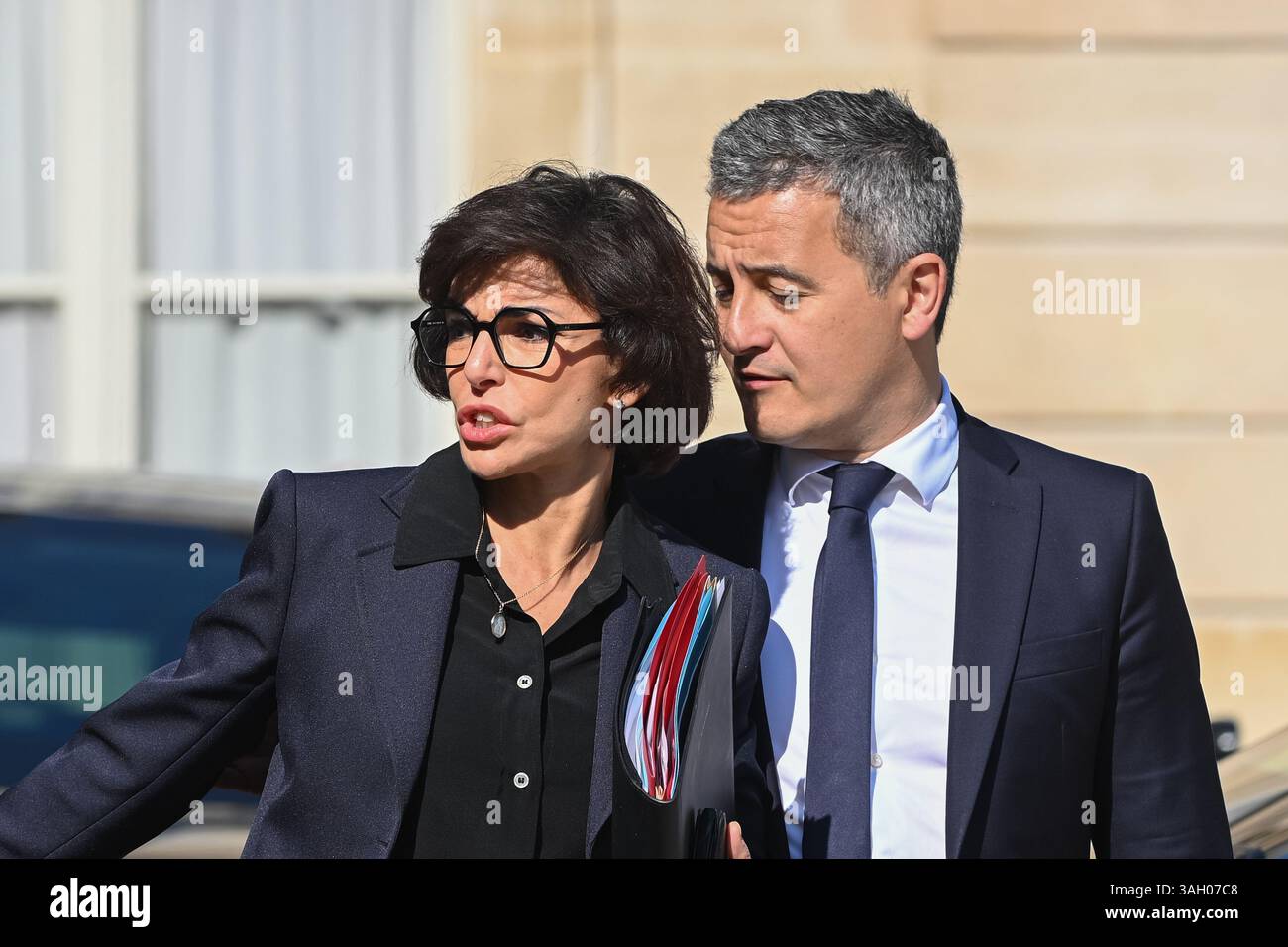Minister of Culture, Rachida Dati and Minister of Justice and Keeper of ...
