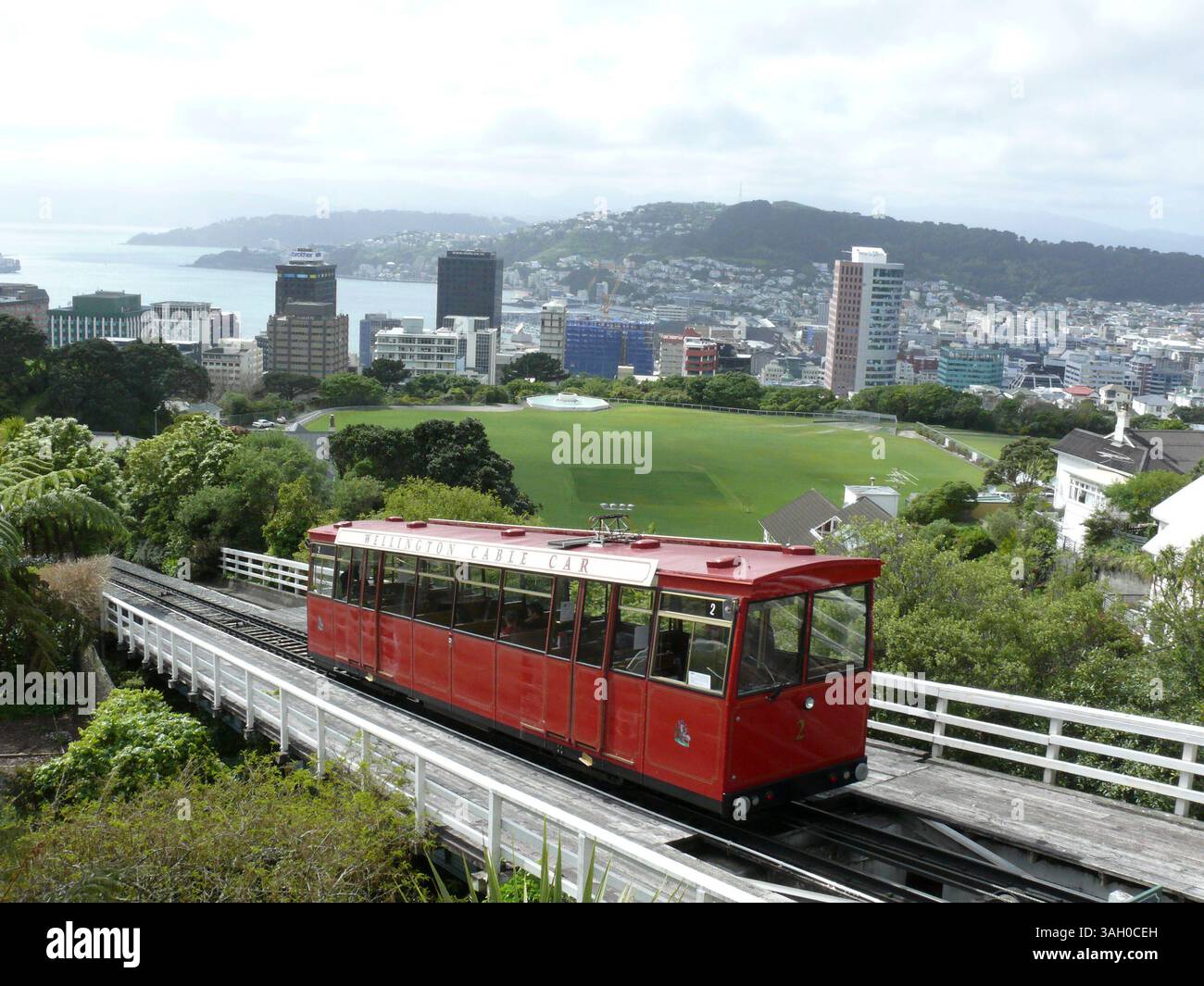 Oct 28, 2008 - Wellington, North Island, New Zealand - The famous red ...