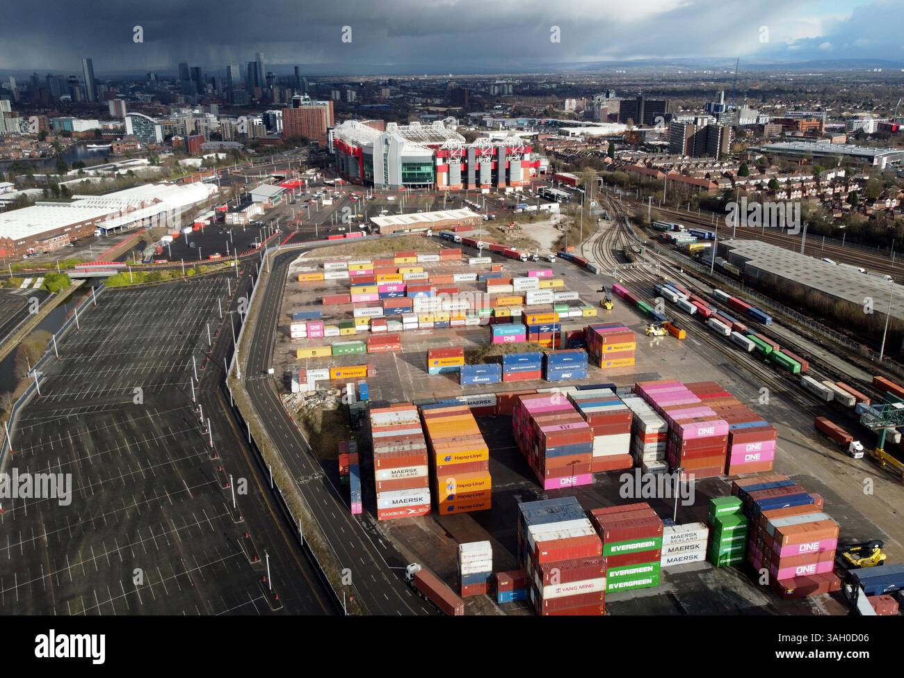 File photo dated 12-03-2025 of Manchester United's Old Trafford stadium ...