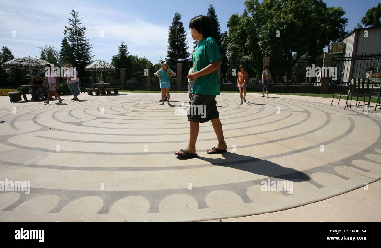 Alex Horvath / The Californian.Chase Costamagna,10, a member of Mrs. Linda Mahan Vacation Bible ...