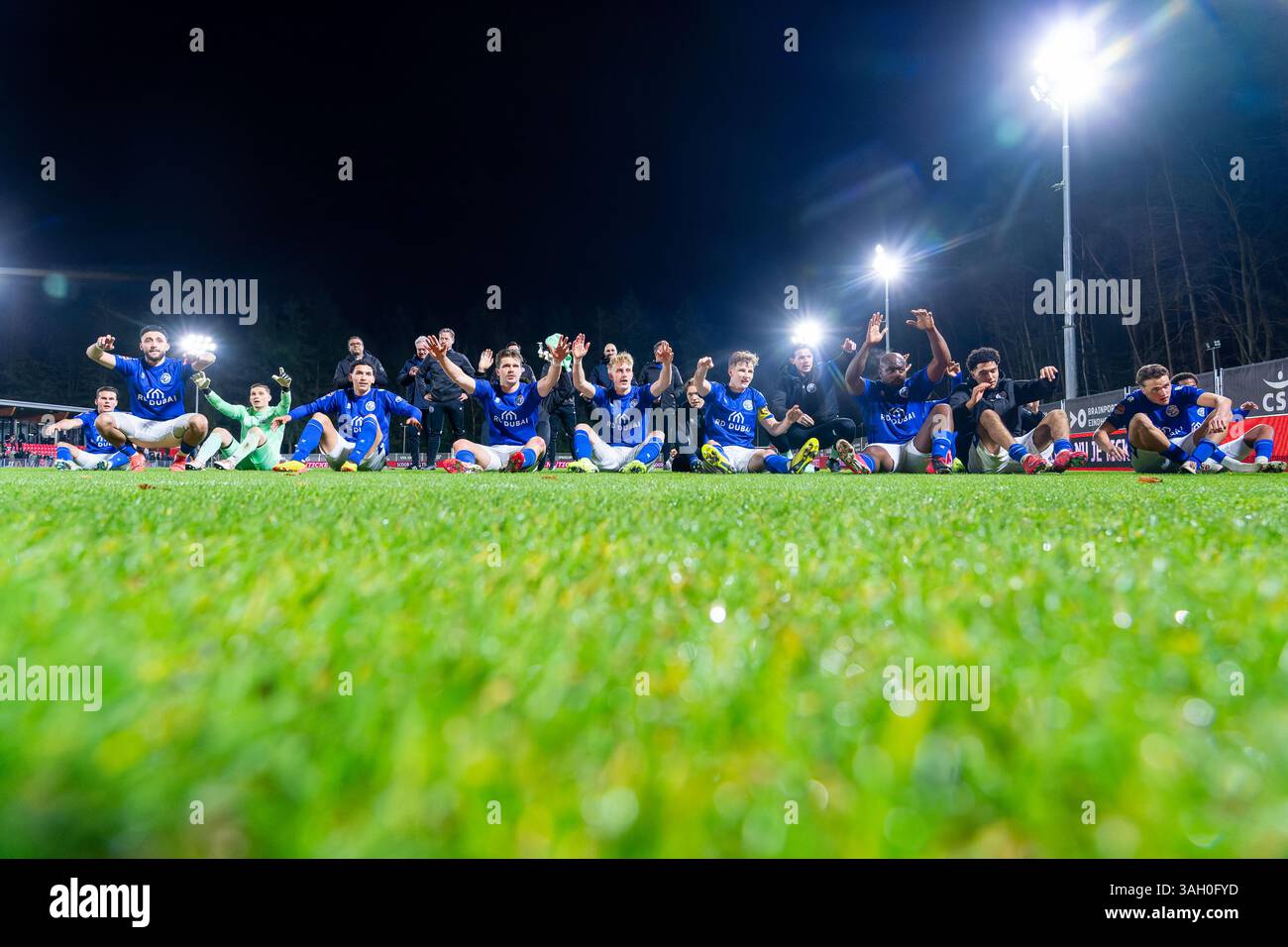 EINDHOVEN, NETHERLANDS - MARCH 31: Pepijn van de Merbel of FC Den Bosch ...