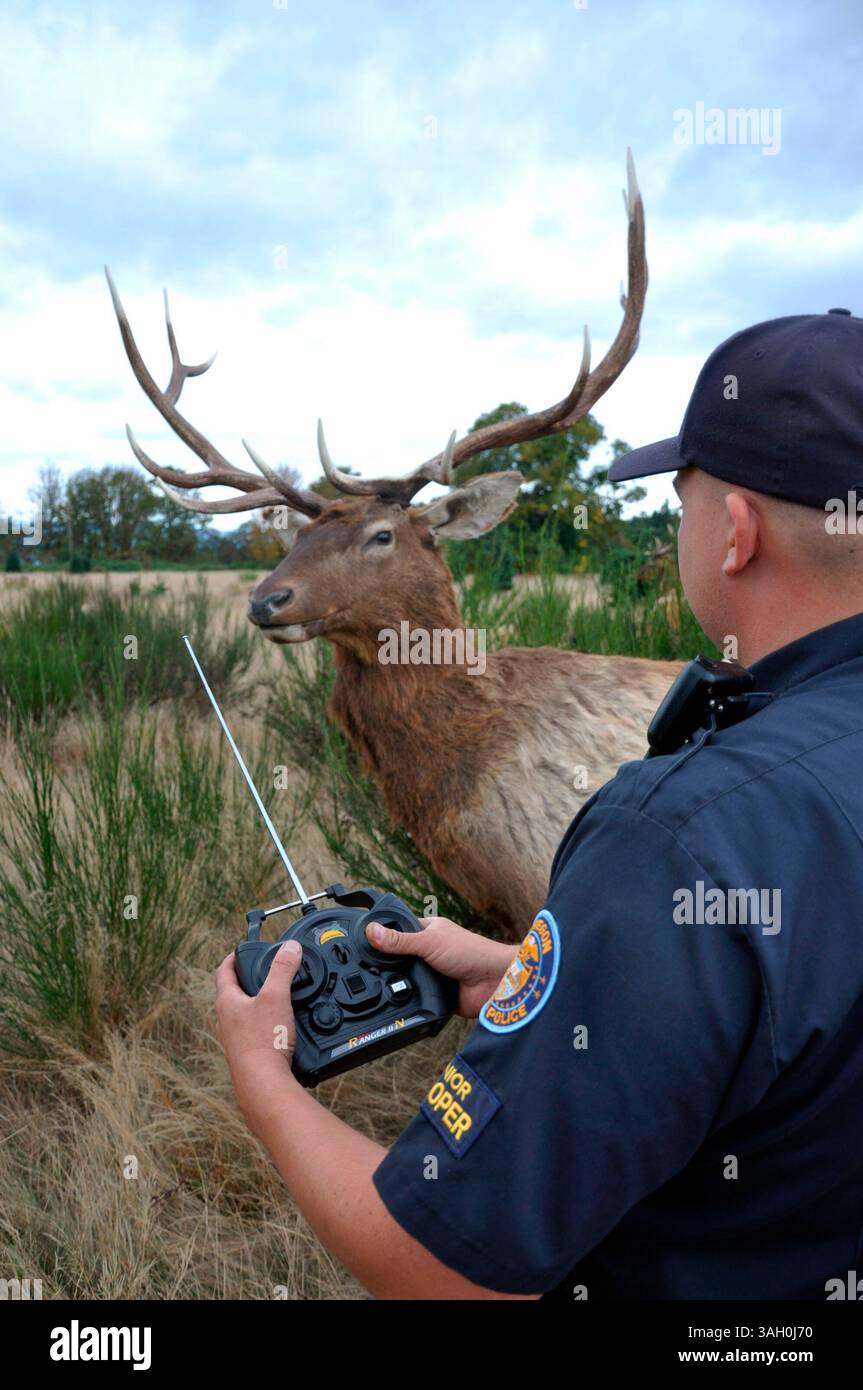 Oct 28, 2009 - Eugene, Oregon, USA - Oregon State Police Senior Trooper ...