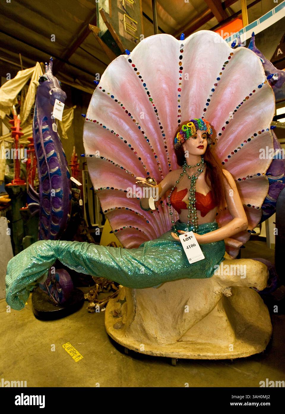 Jul 27, 2009 - North Hollywood, California, USA - A life-sized mermaid ...