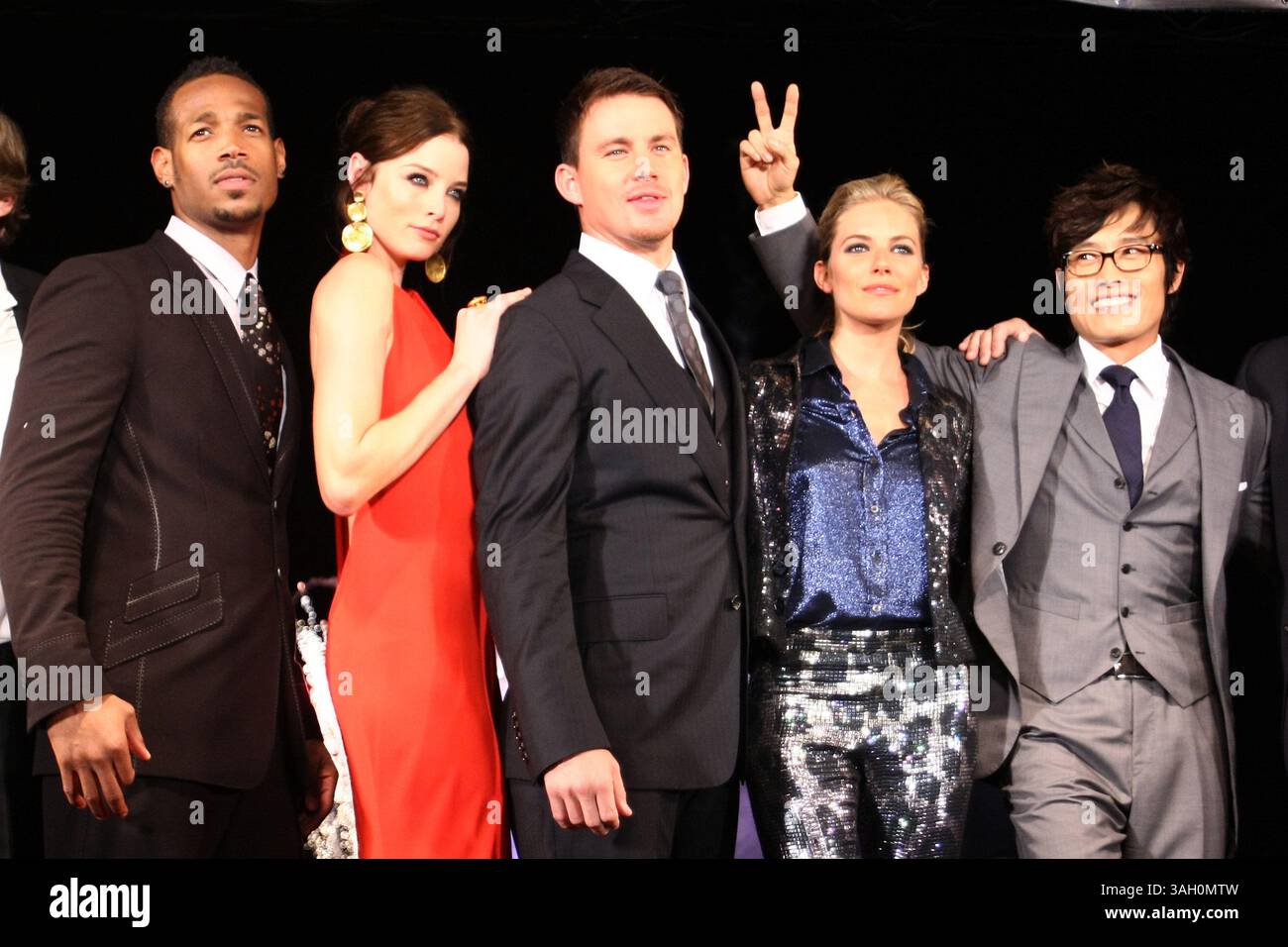Jul 27, 2009 - Tokyo, Japan - CAst (L-R) MARLON WAYANS, RACHEL NICHOLS ...