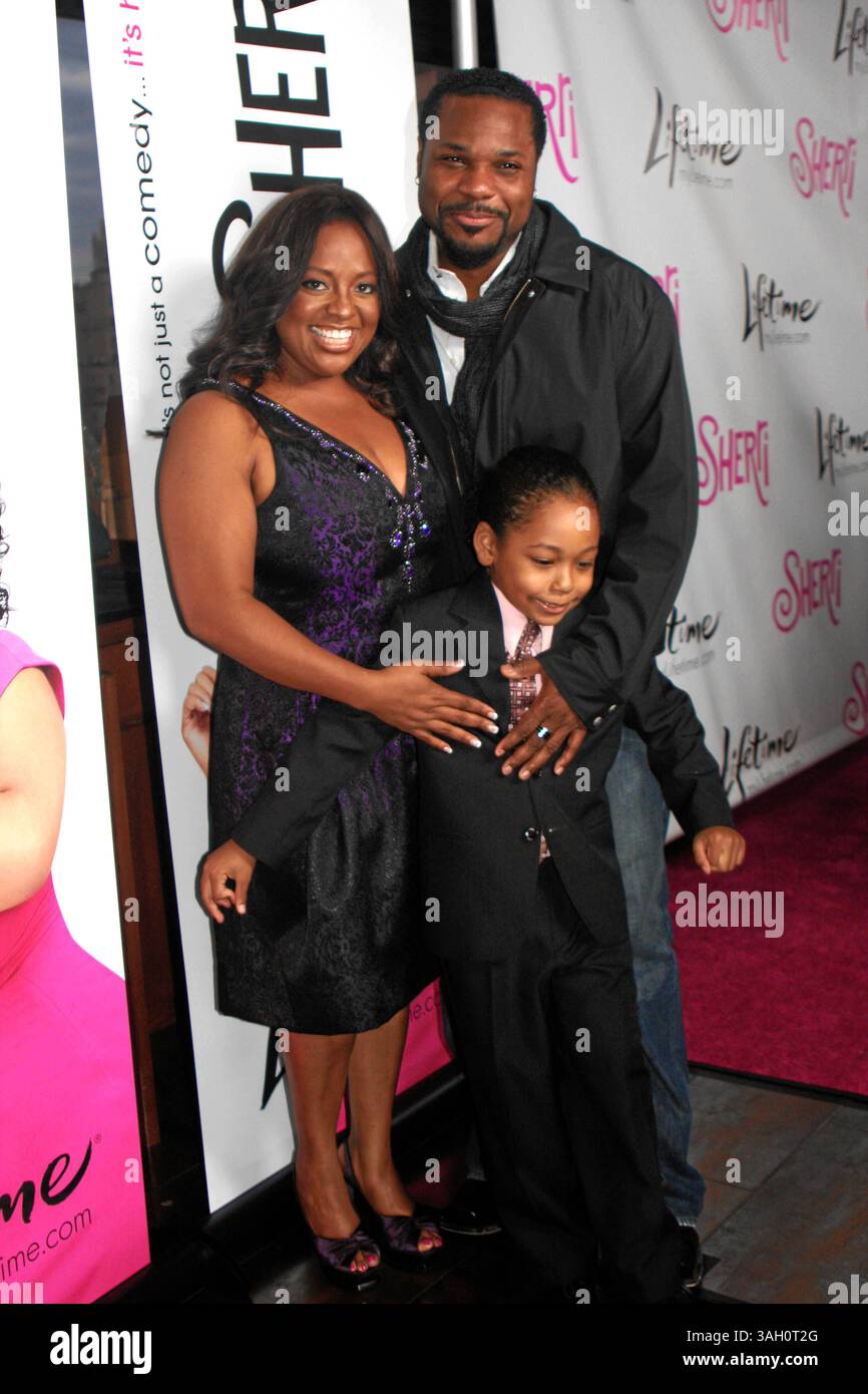 Sherri shepherd malcolm jamal warner hi-res stock photography and ...