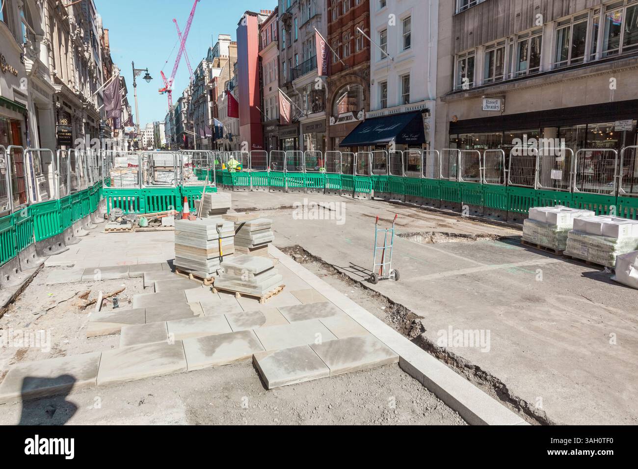 Road and pavement repair work Stock Photo - Alamy