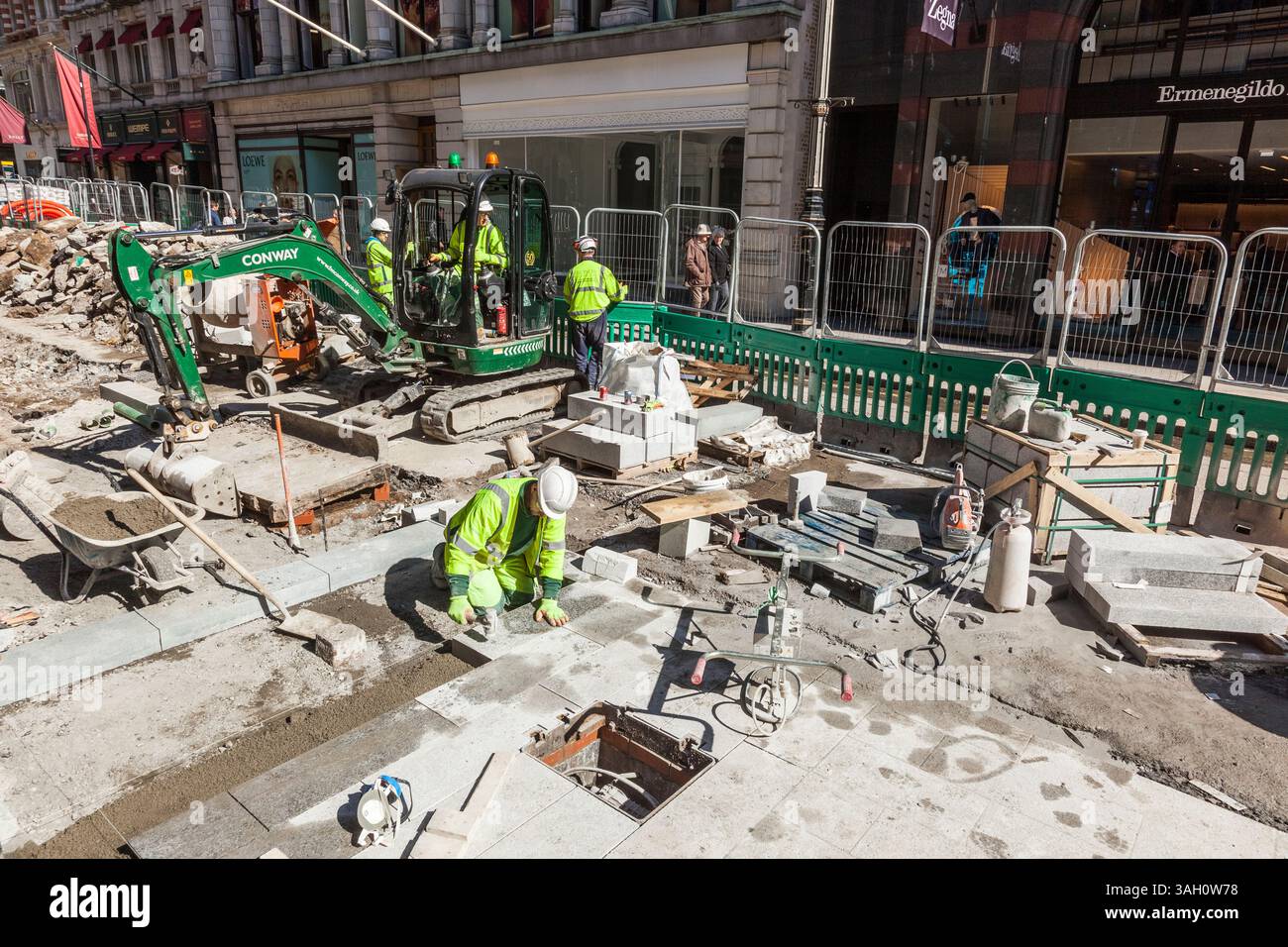 Road and pavement repair work Stock Photo - Alamy