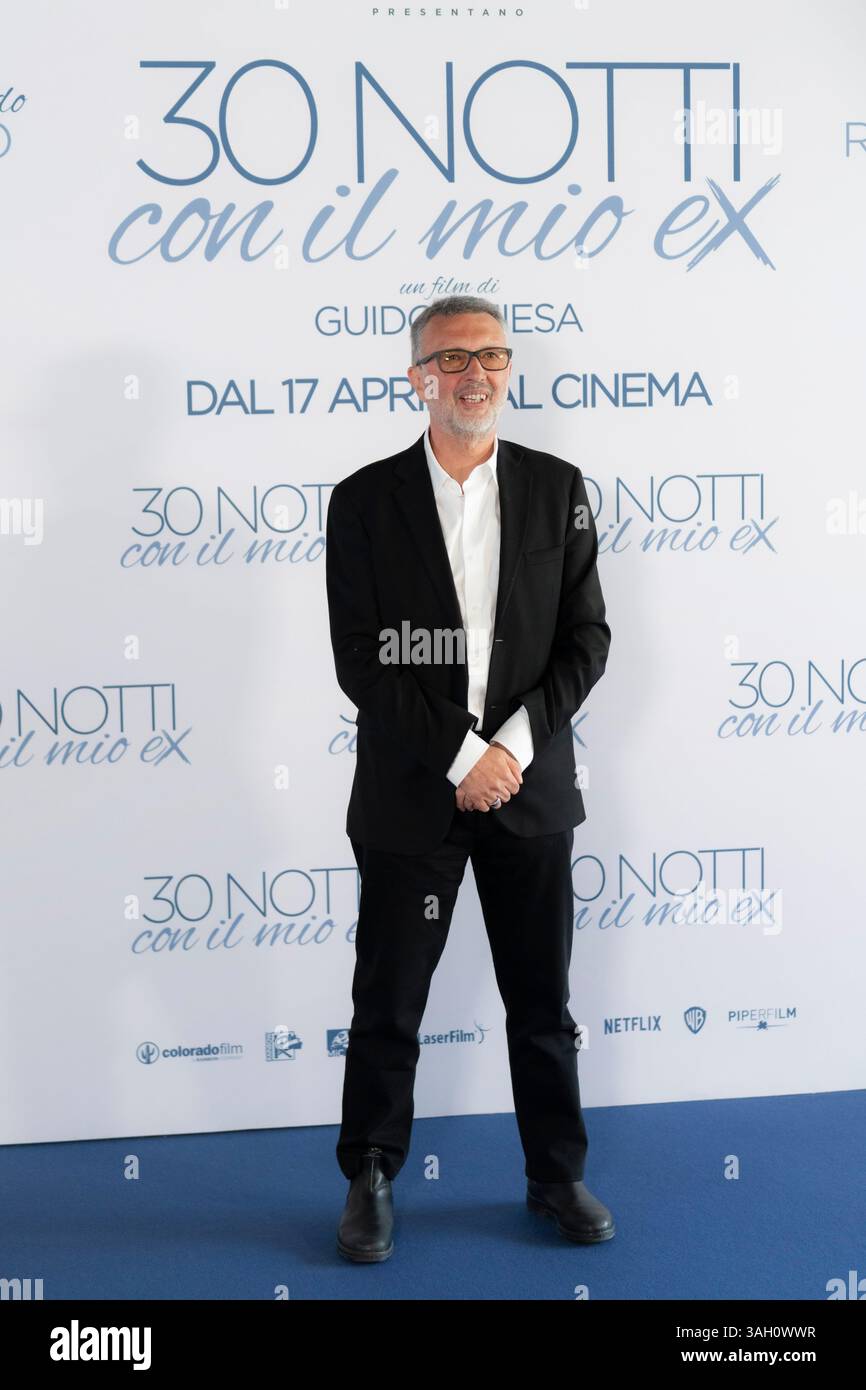 Rome, Italy, April 09, 2025 - Guido Chiesa attends at the photocall for ...