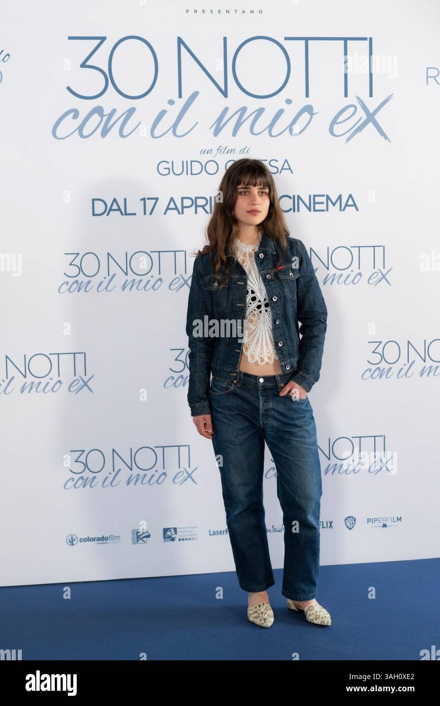 Rome, Italy, April 09, 2025 - Gloria Harvey attends at the photocall ...