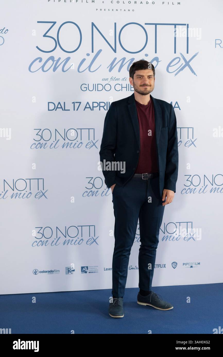 Rome, Italy, April 09, 2025 - Claudio Colica attends at the photocall ...