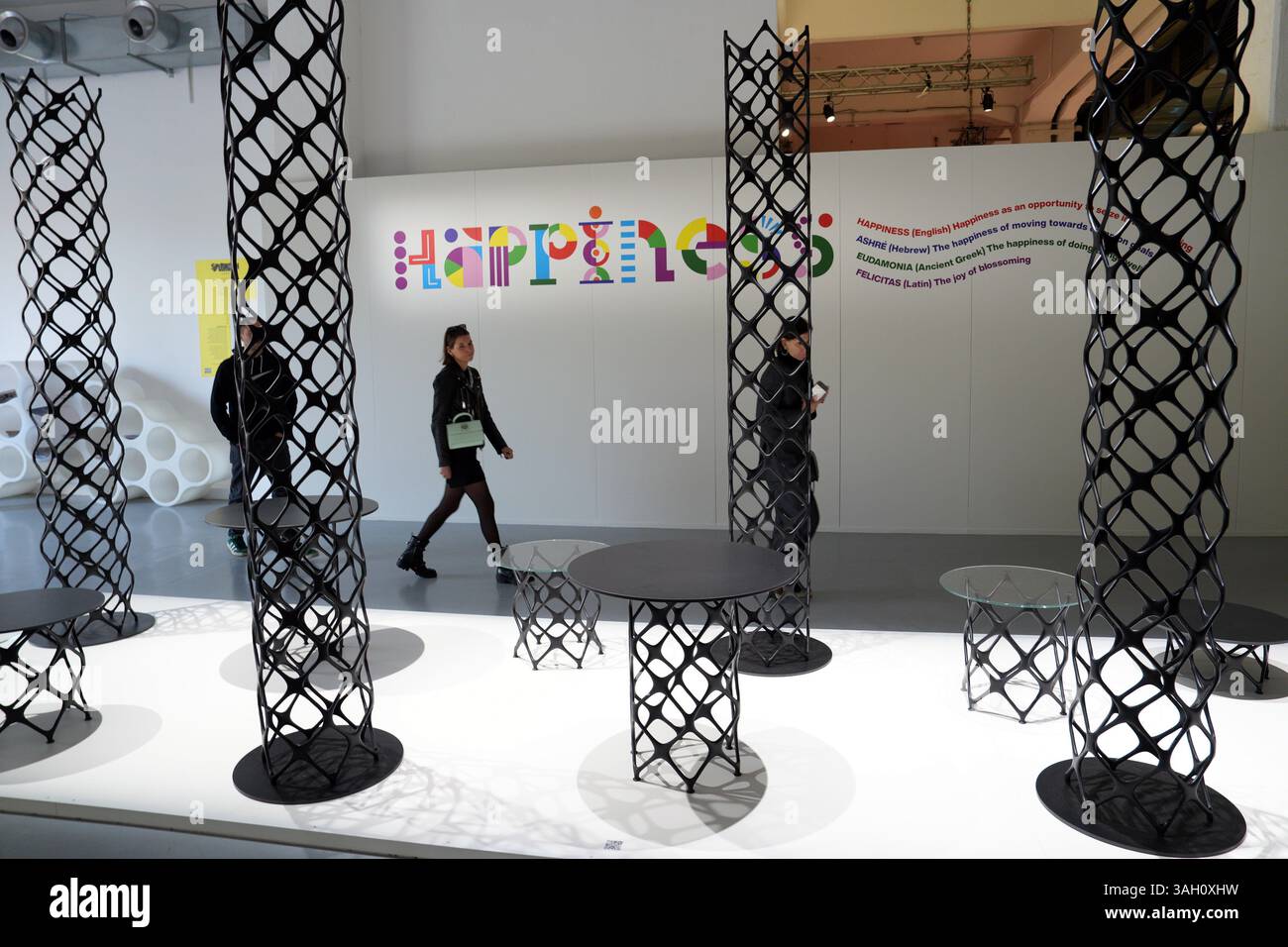 Milan, Italy. 09th Apr, 2025. Milan, Installations at Supersutio Piu ...