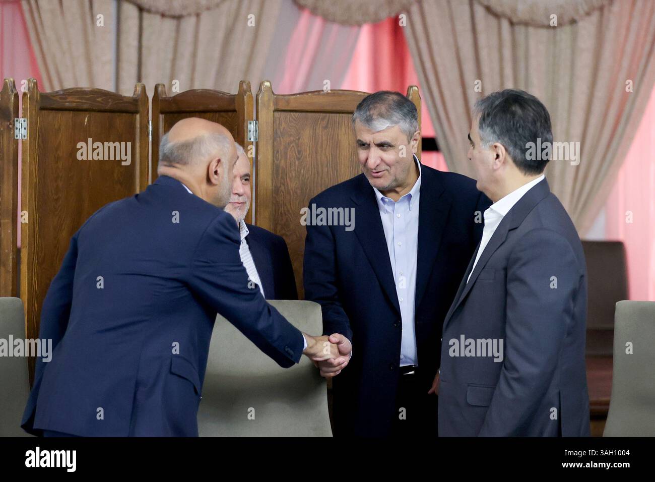 April 9, 2025, Tehran, Iran: The head of the Iranian Atomic ...