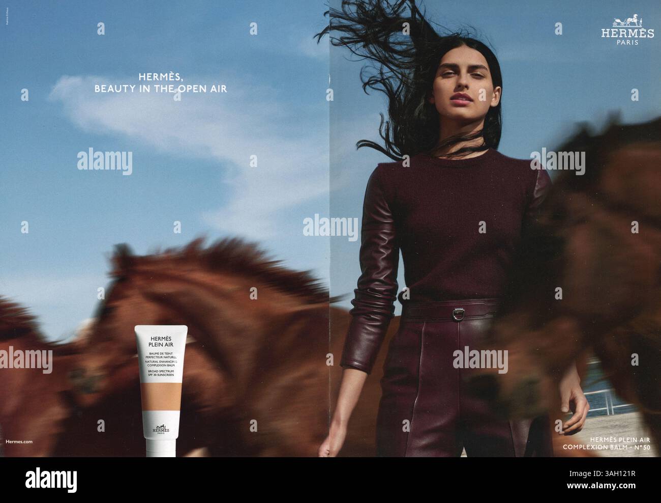 November 2022 lifestyle and fashion magazine advert, USA Stock Photo ...