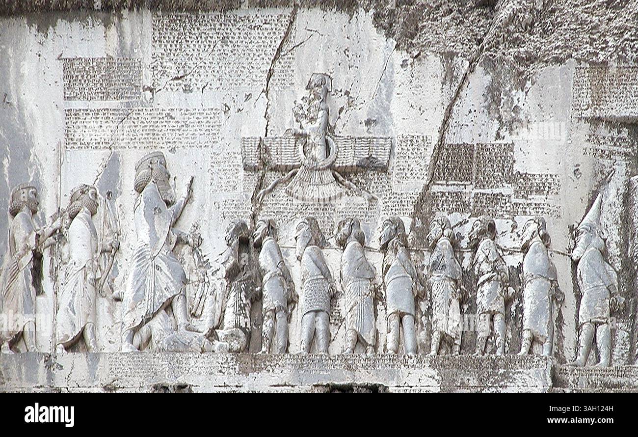 The trilingual inscriptions of Behistun (end of the 6th century BC ...