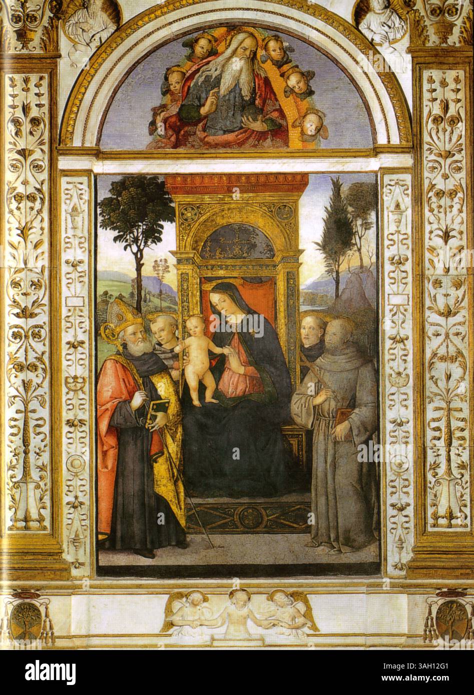 The Basso Della Rovere or Saint Augustine Chapel (Italian: Cappella ...