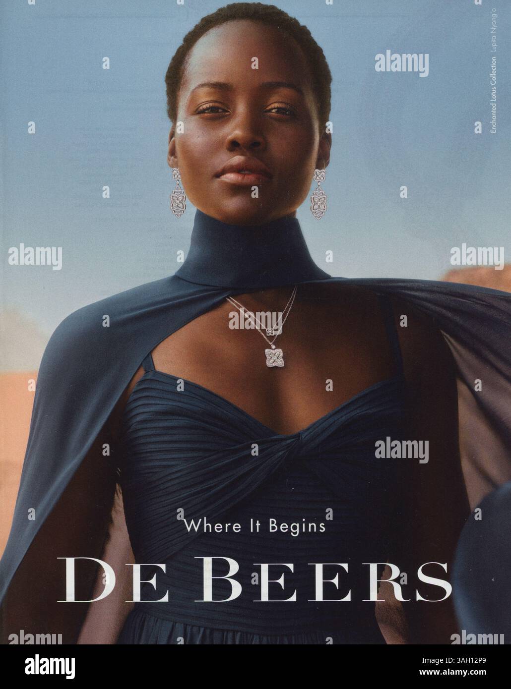 November 2022 lifestyle and fashion magazine advert, USA Stock Photo ...