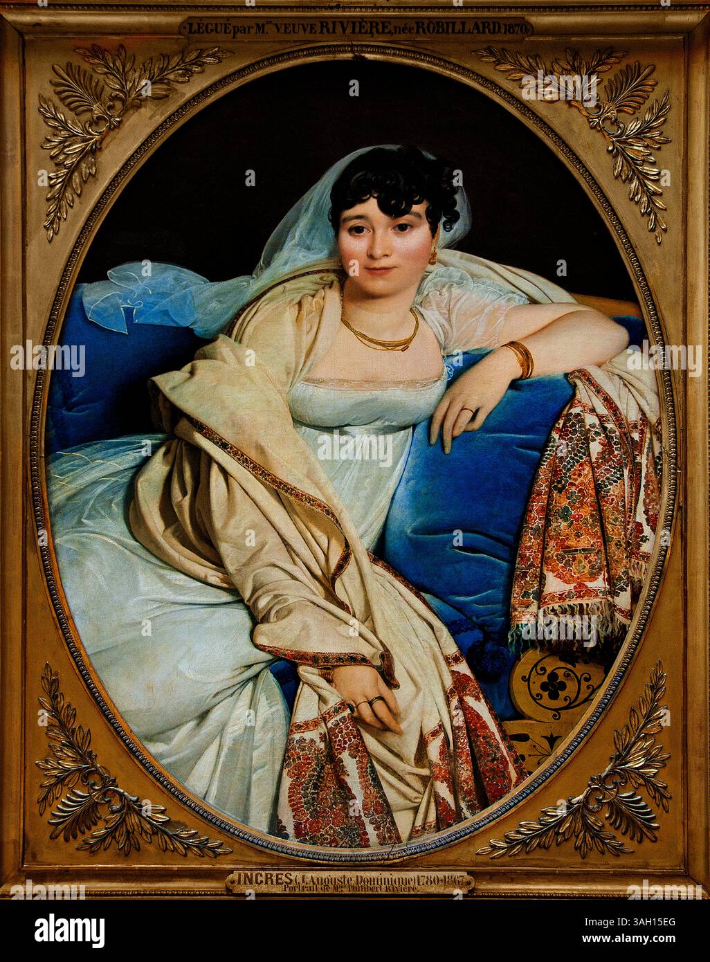 Juliette Blais de Villeneuve 1824 by Louis David , French , Louvre ...