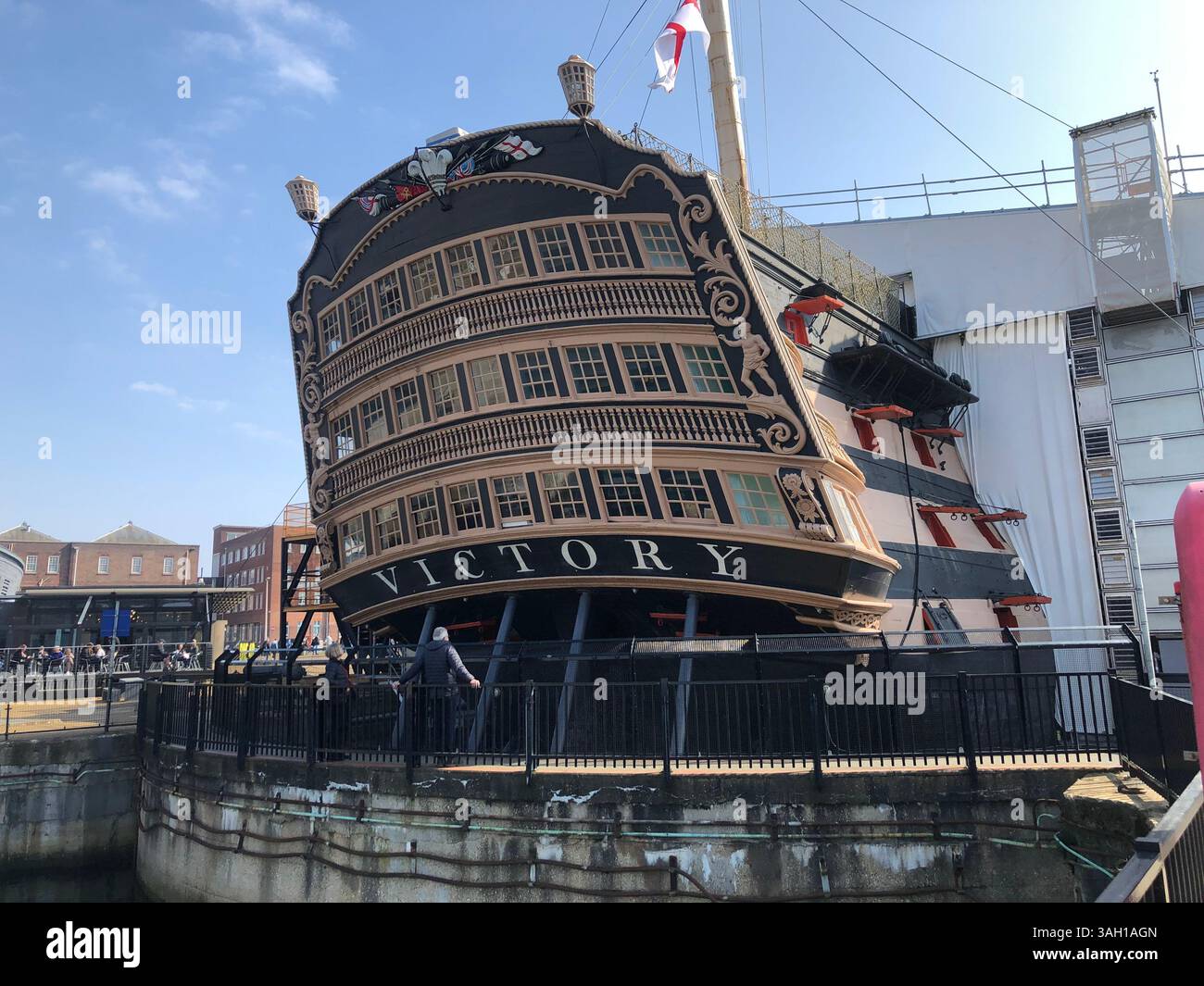 HMS Victory £45m restoration as experts find wood turned to compost ...