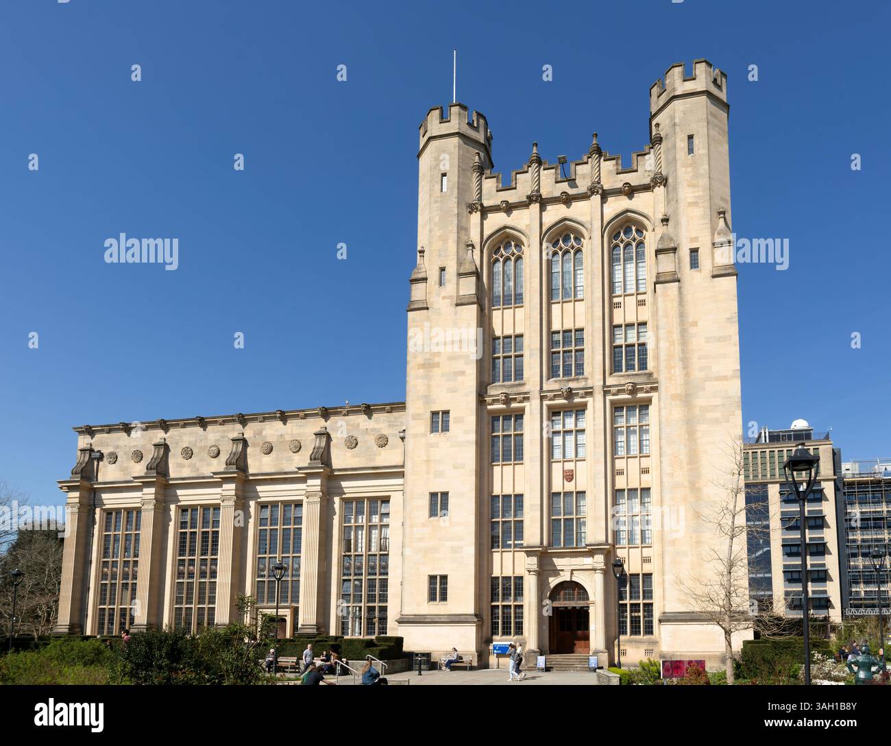 Wills Physics department building, University of Bristol, England, UK ...