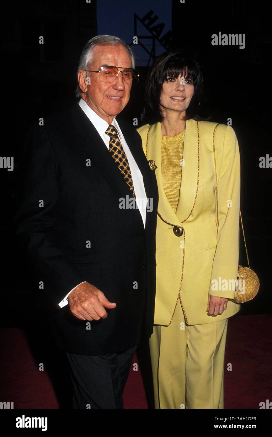 ED MCMAHON with with wife PAM HURN McMAHON.Photo by Phil Roach-Ipol ...