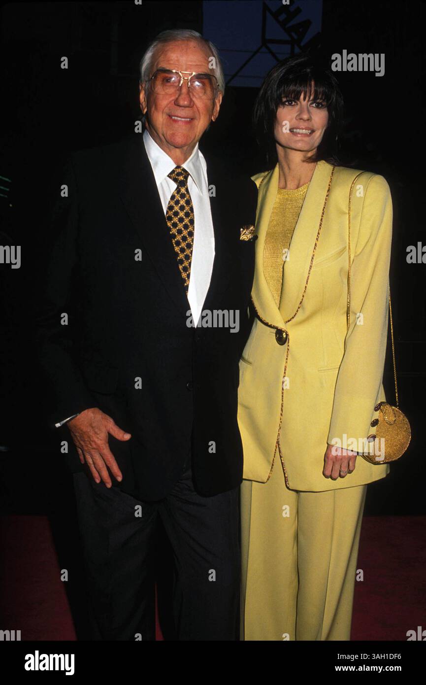 ED MCMAHON with with wife PAM HURN McMAHON.Photo by Phil Roach-Ipol ...