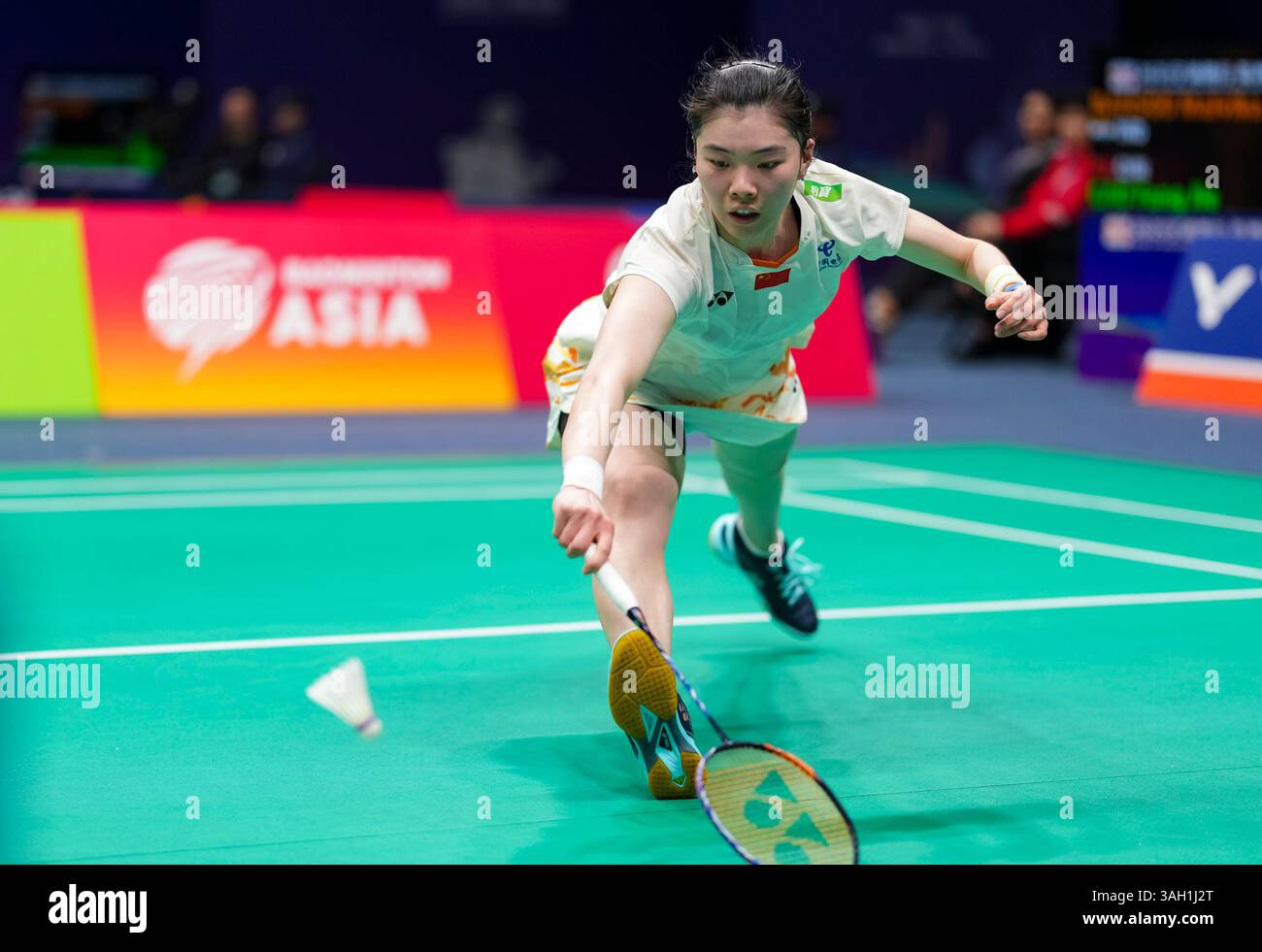 Ningbo, China's Zhejiang Province. 9th Apr, 2025. Gao Fangjie of China ...