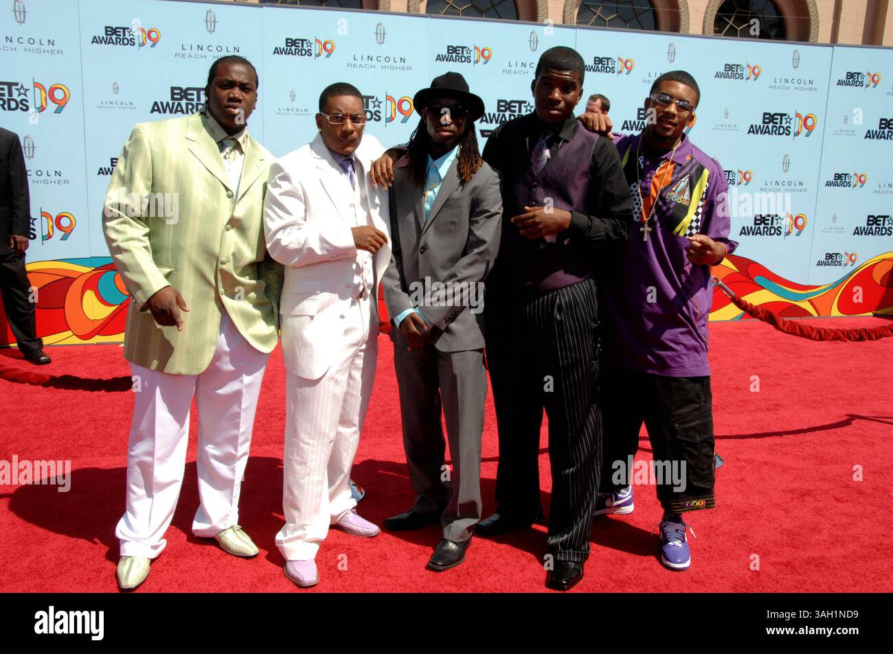 GS BOYZ Attends The 2009 BET Awards Red Carpet Arrivals Held At The ...