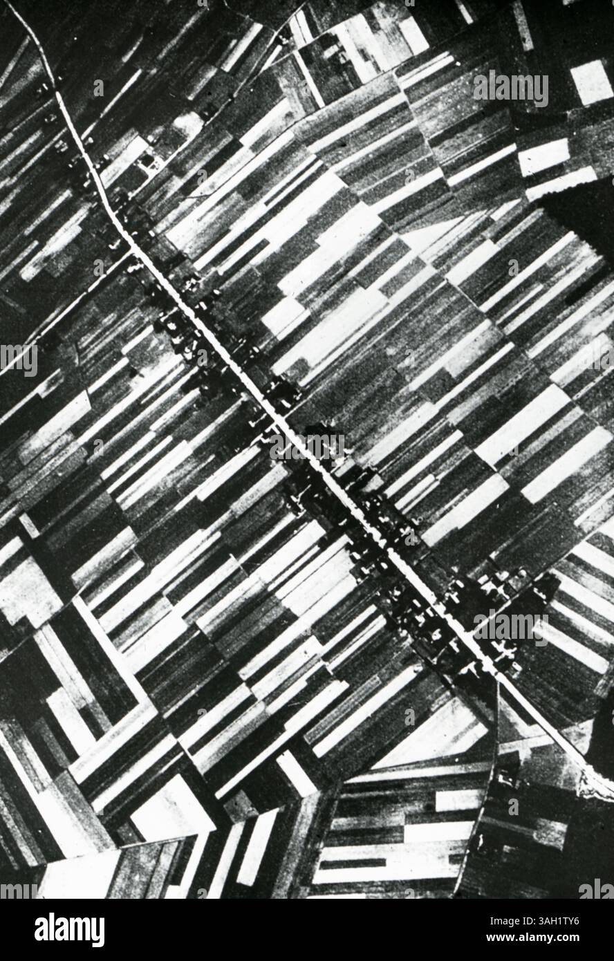 Design. Principles in Nature. Air view (showing abstract black pattern ...