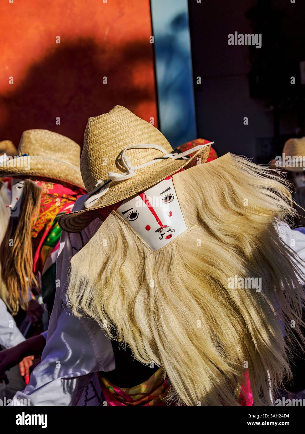 Carnival Parade at the Macedonio Alcala Street, Oaxaca de Juarez ...