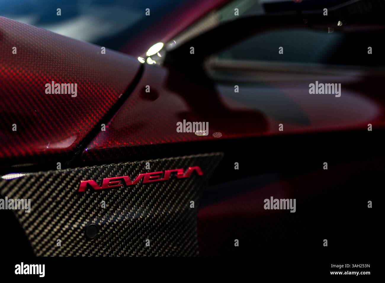 Rimac brought together eight Nevera hypercars for the first Rimac ...