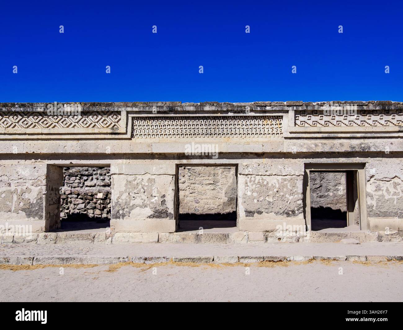 Mitla Archaeological Site, San Pablo Villa de Mitla, Oaxaca State, Mexico Stock Photo - Alamy