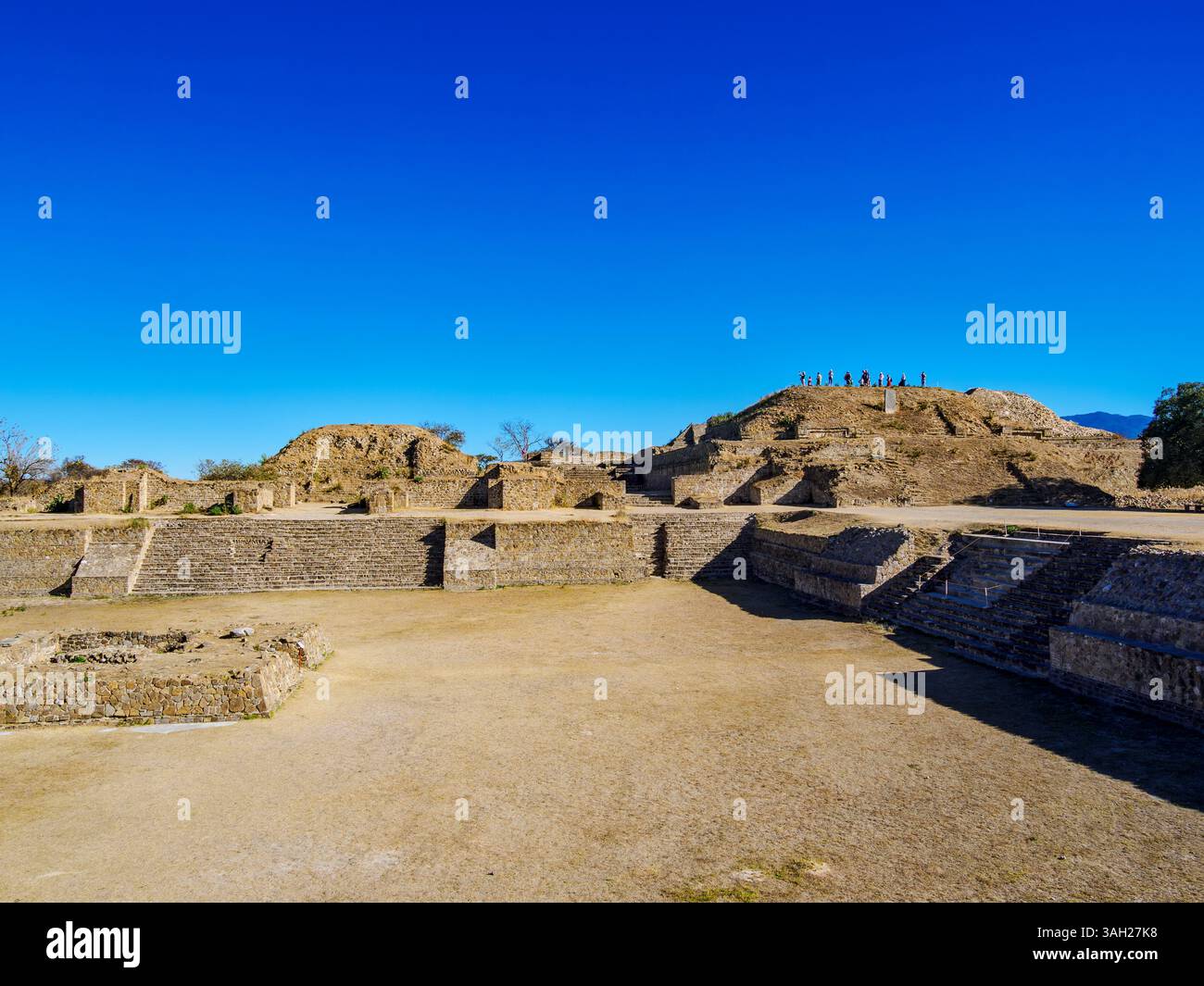 Patio Hundido, Sunken Courtyard, North Platform, Monte Alban ...