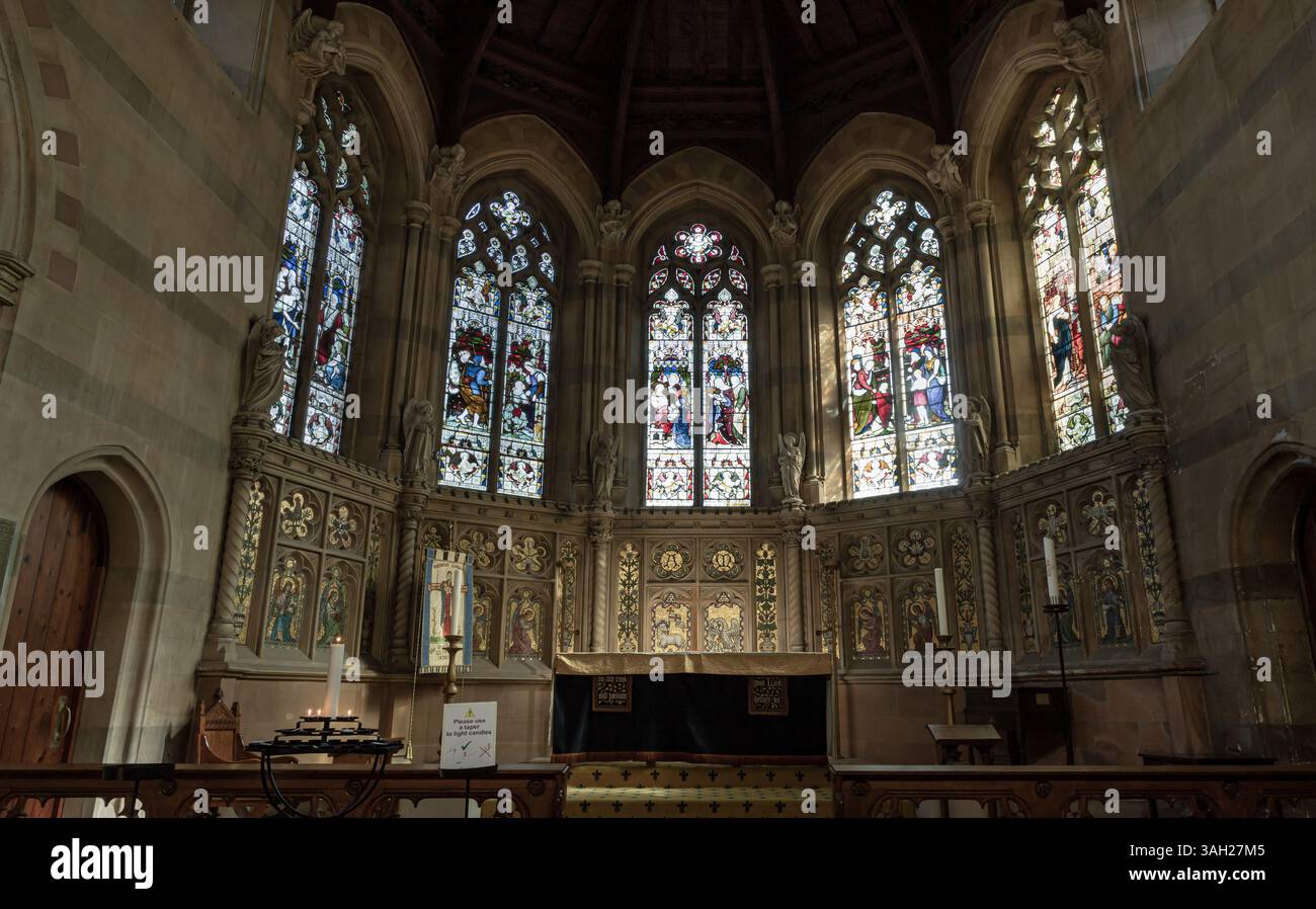 Windsor, Englang - Apr 03, 2025 - Architecture interior of Parish ...