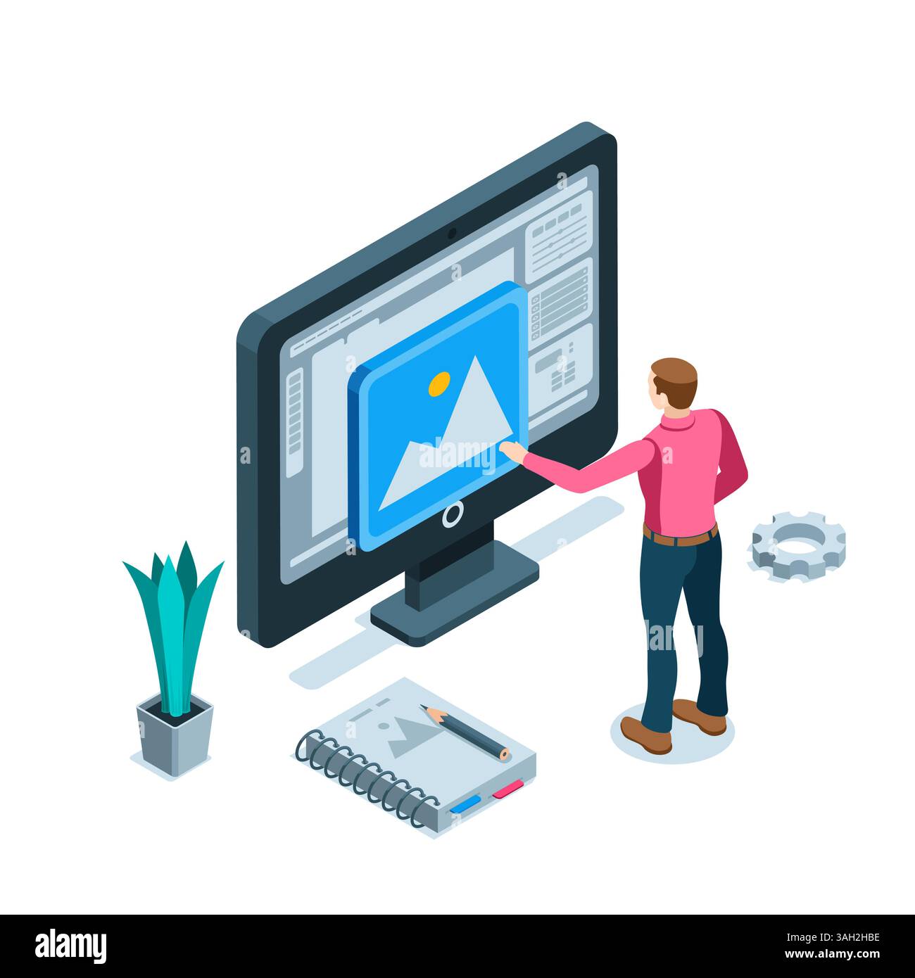 Graphics program Cut Out Stock Images & Pictures - Alamy