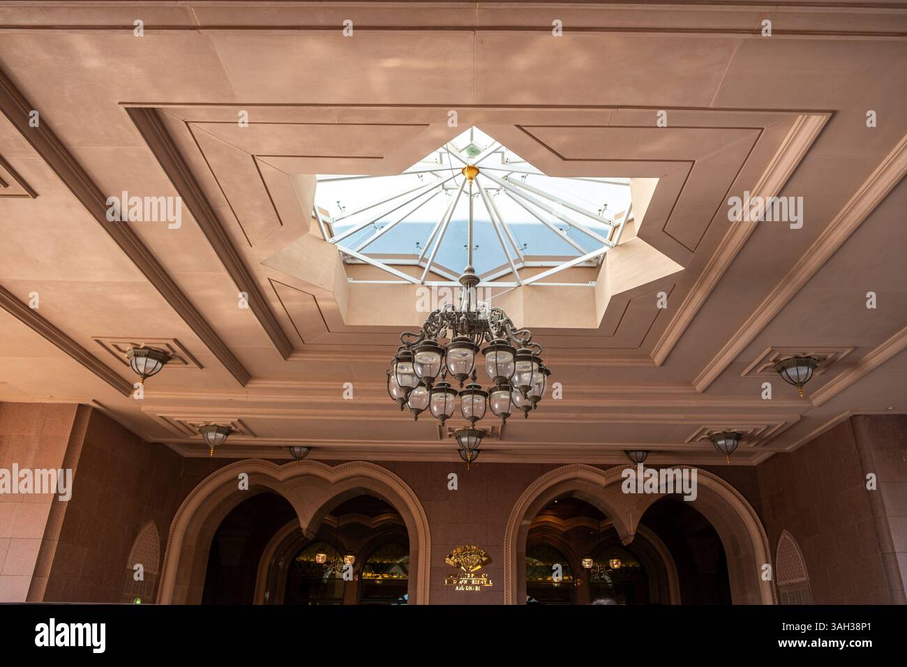 March 22, 2025. United Arab Emirates. Emirates Palace hotel in Abu ...