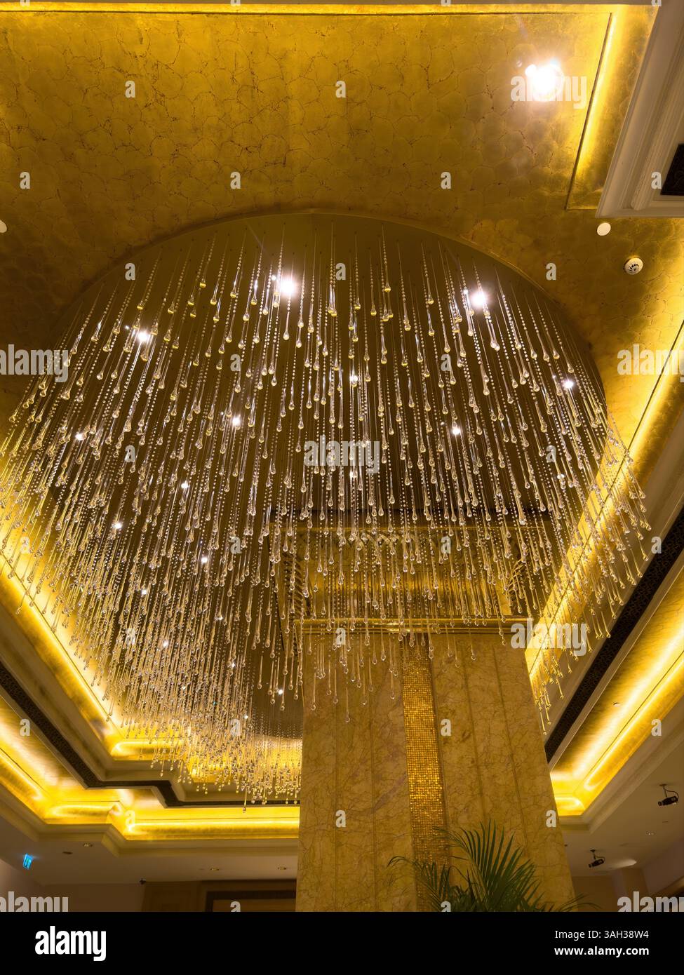 March 22, 2025. Abu Dhabi. UAE. Emirates Palace hotel. Architectural ...