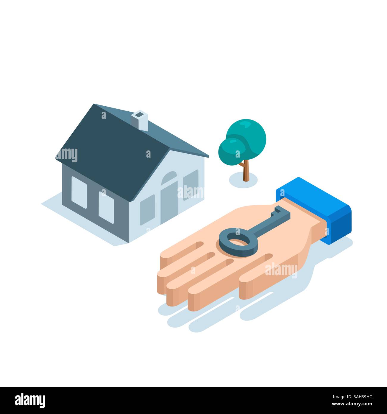 Real estate online in Stock Vector Images - Alamy