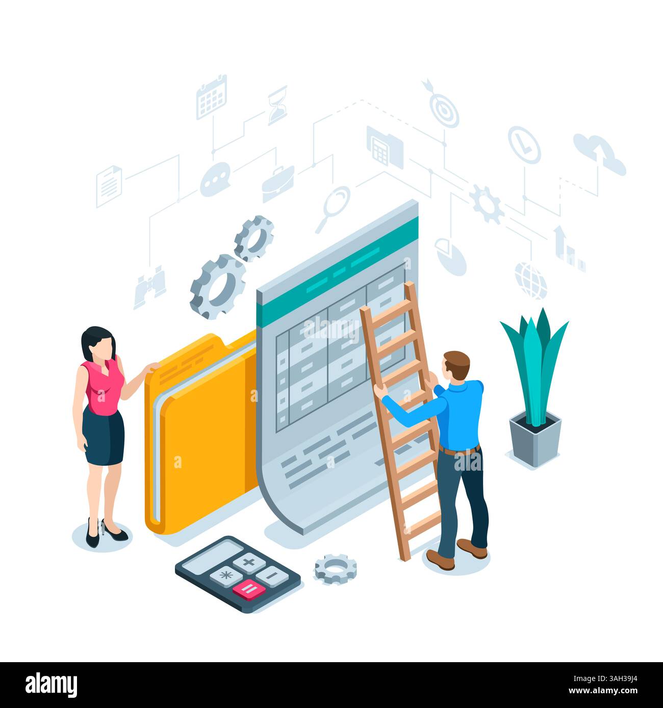 Advisor table Stock Vector Images - Alamy