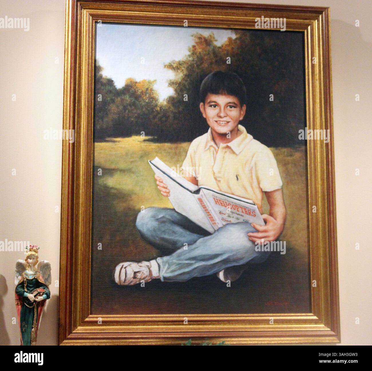 March 11, 2015 - Garner, NC, USA - A portrait of Linda Wiggs' son ...