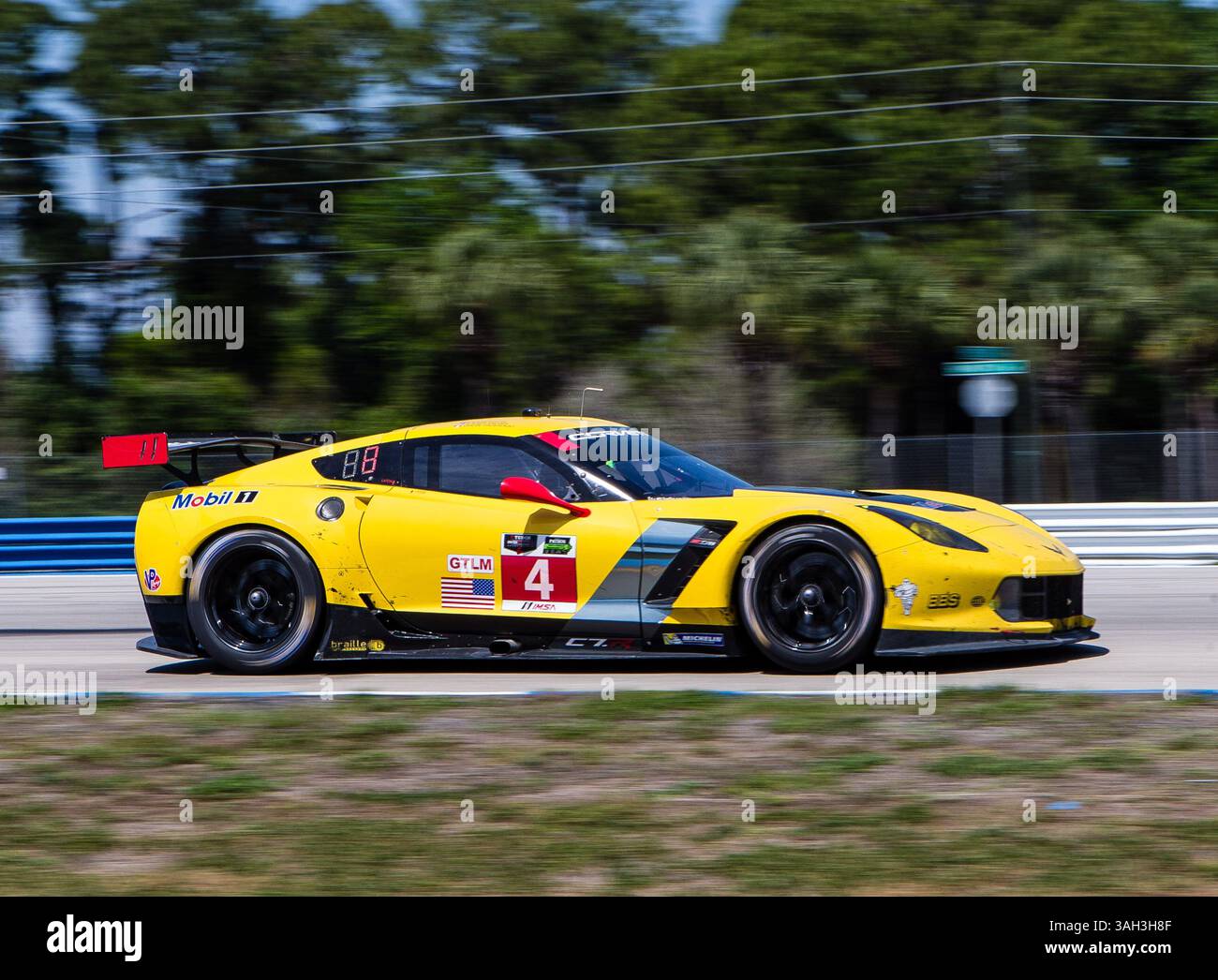 3/21/2015 - Sebring FL, USA - Corvette Racing with drivers Oliver Gavin ...
