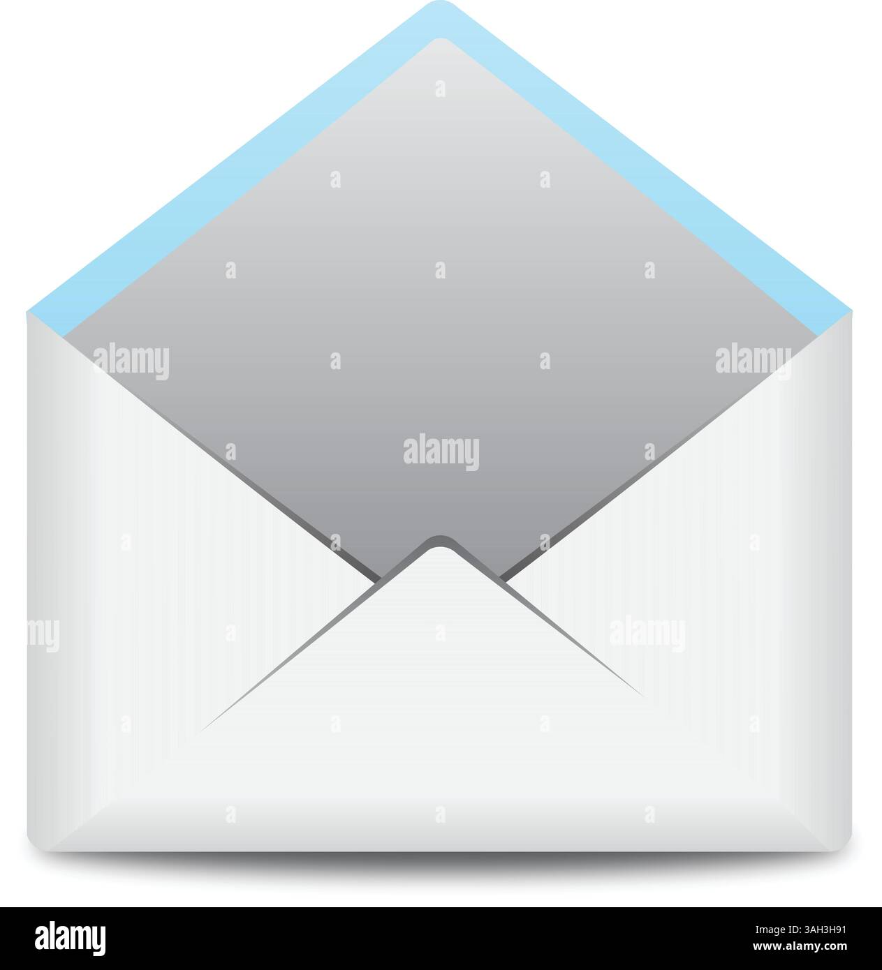 opened white envelope, empty envelope Stock Vector Image & Art - Alamy