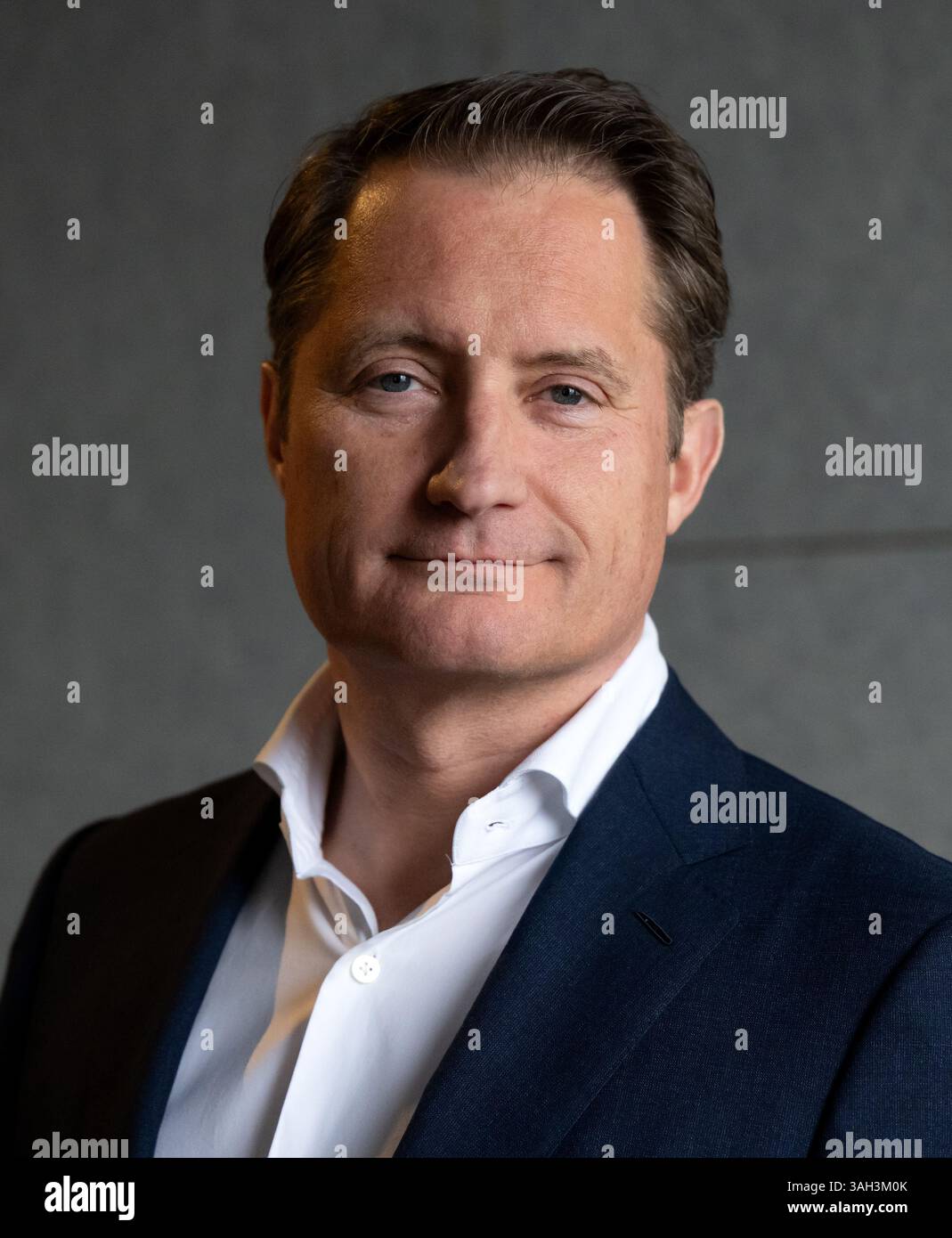 PRODUCTION - 09 April 2025, Bavaria, Unterföhring: Bert Habets, CEO of ...