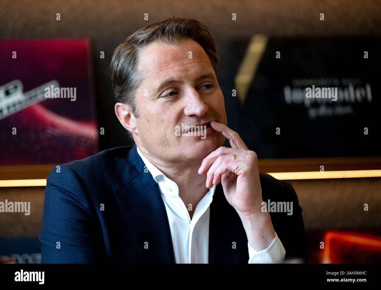 PRODUCTION - 09 April 2025, Bavaria, Unterföhring: Bert Habets, CEO of ...